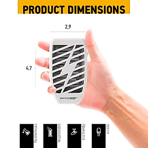 Indoor Bug Zapper Fly Zapper Mosquitos Zapper - Electric Portable Plug in Home Insects Zapper for removes Insects Mosquitos Files Bugs Gnats Moths