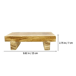 DOITOOL Bedside Step Stool Children Stepping Stool for Kids Toddler Step Stool Bedside Footstool Bedroom Step Stool Foot Stool Under Desk Couch Household Wooden Footstool Office