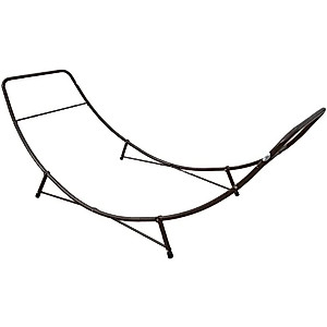 Skybed Universal Hammock Stand Fits 2 Single Hammocks 7 ft to 14 ft Long or 1 Double Wide | Unique Head Up Mount Option for Dual Hammock Chat Mode | Heavy Duty | 600 Lbs Capacity | Indoor/Outdoor