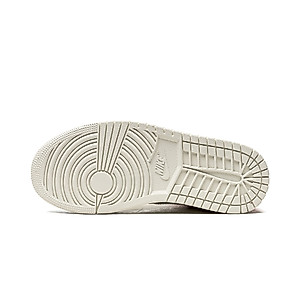 Jordan Nike Women's WMNS Air 1 Mid to My First Coach, Sail/White/Lt Zitron, 6W