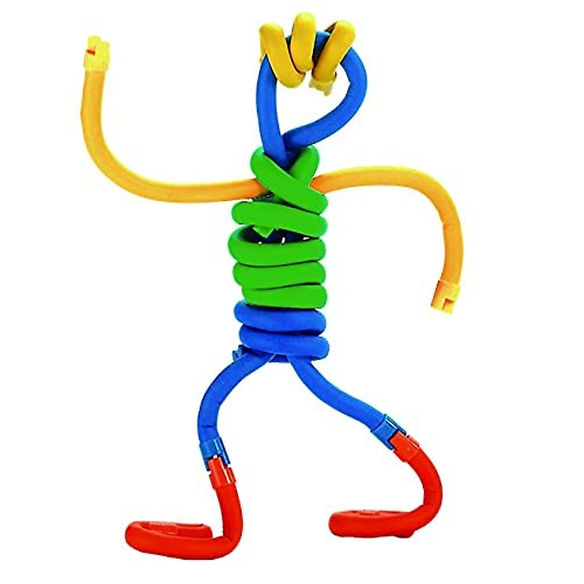 spaghetteez Craft kit for Kids from 4 Years, Sensory Toys for Boys and Girls, Ideal as a Gift, Flexible Construction Toys for Arts and Crafts in a Set of 100 Pieces