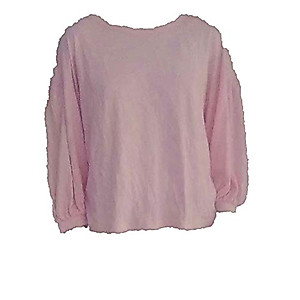 Old Navy Tee Shirt Puff Sleeves Pink