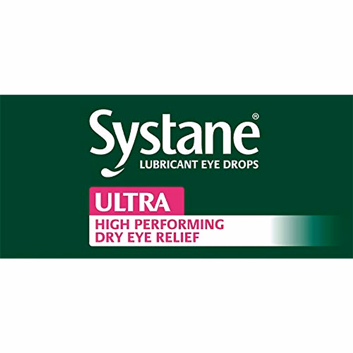 Systane Ultra Lubricant Eye Drops, Artificial Tears for Dry Eye, Twin Pack, 10-mL Each