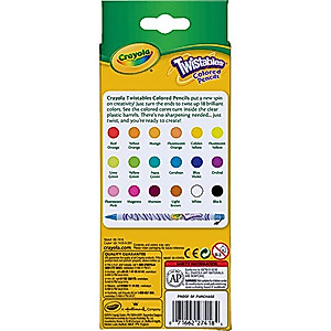 Crayola 18 Ct Twistables Colored Pencils
