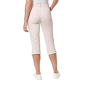 Gloria Vanderbilt Women's Amanda Capri Jean, Rosy Pink, 12