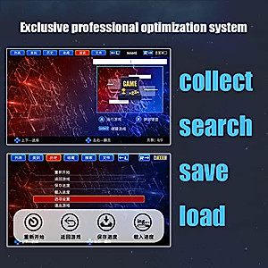 X70 Handheld Game Consoles, 128-Bit 7-Inch Large-Screen HD Double Pocket Game Console Built-in 19 Emulators Support Memory Expansion and Game Save