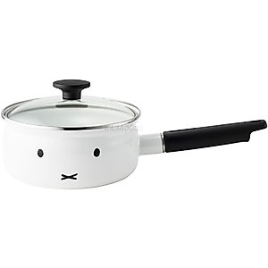 Fuji Horo MFF-18S Single Handle Pot, 7.1 inches (18 cm), Miffy Face