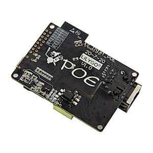 LILYGO T-Internet-POE ESP32-WROOM LAN8720A Chip Ethernet Adapter and Downloader Expansion Board Programmable Hardware TTGO Development Board (T-Internet-POE)