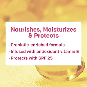 Almay Skin Perfecting Healthy Biome Foundation Makeup with Prebiotic Complex SPF 25, Hypoallergenic, -Fragrance Free, 130 Medium, 1 fl. oz.