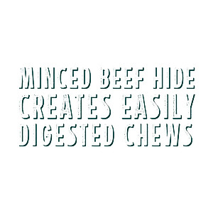 Gnawturals Dental Chews Twisted Sticks | for Medium Dogs | Natural Scrubbing Action to Fight Plaque and Tartar While Refreshing Your Dog's Breath (5 Sticks, Peanut Butter)