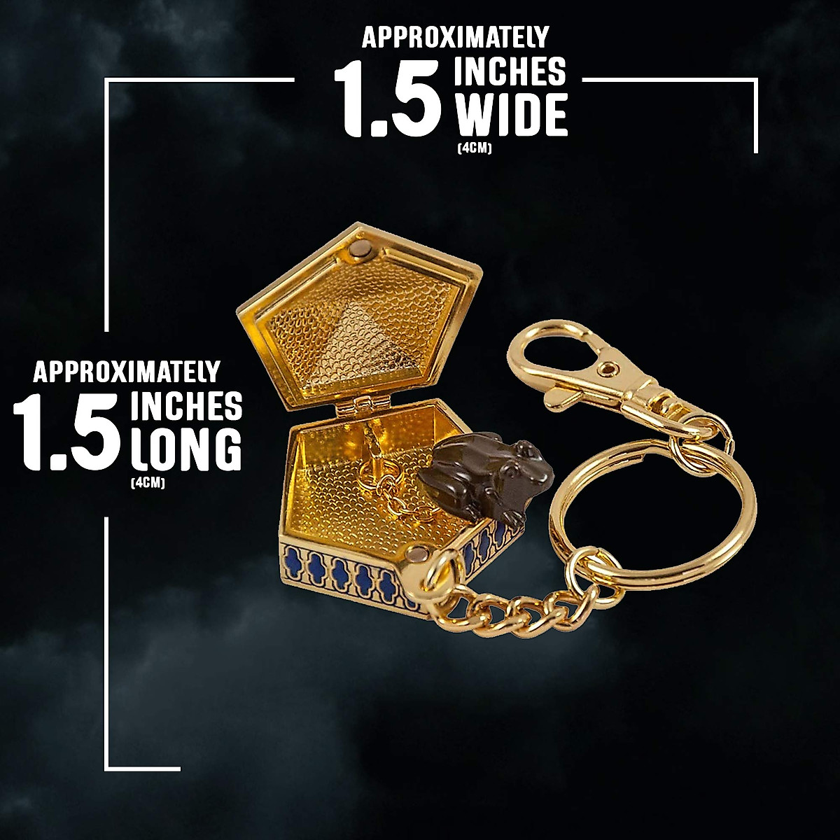 The Noble Collection Harry Potter Chocolate Frog Key Chain