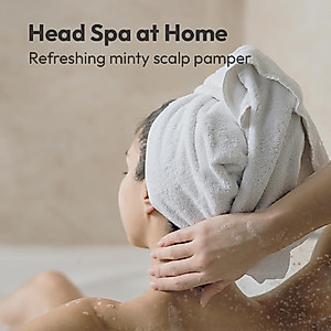 BEIGIC Volumizing Shampooing Scrub – Korean Haircare Vegan Scalp Exfoliator & Shampoo w/Sacha Inchi Oil & Sea Salt for Buildup, Flakes, Clarifying Itchy Scalp (8.81 Oz)