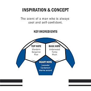 Cristiano Ronaldo CR7 Play It Cool - Blends Bright Citruses And Aromatic Fougere Notes - Fresh, Invigorating And Sensual - Light Enough For Everyday Wear - Masculine Fragrance - 1 Oz EDT Spray