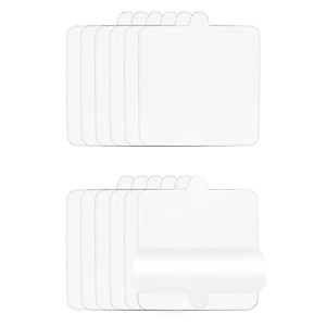 12 Pack Flea Trap Refill Discs 6" Replacement Glue Boards for Terro T230 T231 Square Flea Bed Bug Traps for Inside Your Home, Sticky Pads for Fleas, Bugs, Flies, Mosquitos, etc