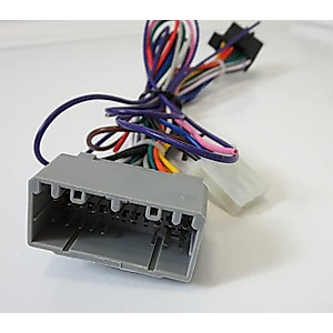 Pioneer Aftermarket Radio Install kit (Compatible with select 2002-2008 Jeep Chrysler and Dodge) - Direct Wiring Harness for Double Din Radio Stereo Compatible with wrangler ram - wiring harness dodge