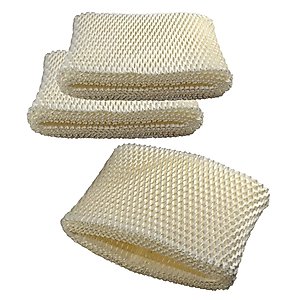 HQRP 3-Pack Wick Filter HC888 HC888N Compatible with Honeywell Filter C HCM-890 HEV320 Series HEV320B HEV320W HCM-890B HCM-890C HCM-890BTG HCM89020 HCM-890MTG Humidifiers