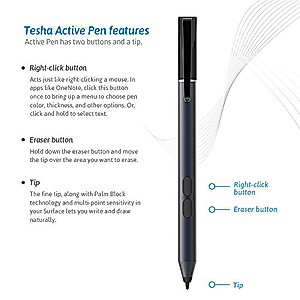 Stylus Digital Pen for ASUS Notebook Q405UA Q325UA, Q526, ASUS Vivobook UX560, J202n, ASUS Transformer Mini T102HA, ASUS Zenbook UX580GD Touchscreen Laptop Active Pen
