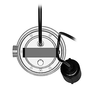 K2 Pumps SPS05004TPK, 1/2HP Stainless Steel Sump Pump w/PB Teth Switch