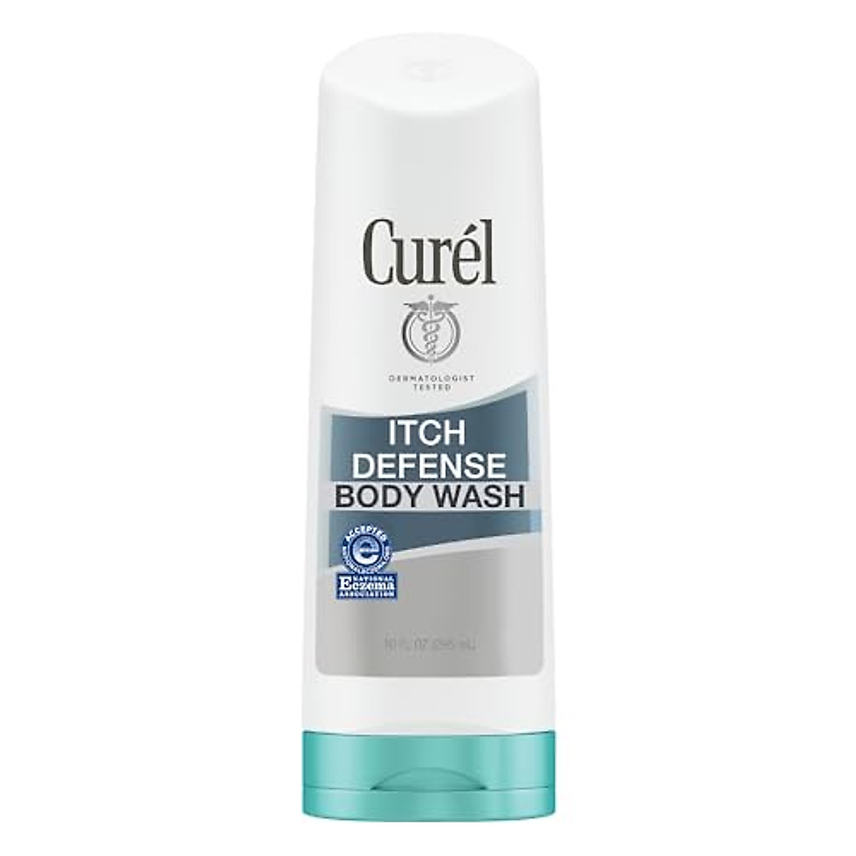 Curel Itch Defense Calming Daily Cleanser, Body Wash, Soap-free Formula, for Dry, Itchy Skin, with Hydrating Jojoba and Olive Oil, 10 Oz