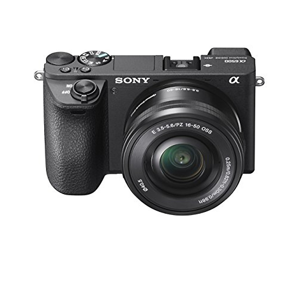 Sony Alpha a6500 Mirrorless Digital Camera Bundle with 2.95" LCD, Black (ILCE6500KIT)