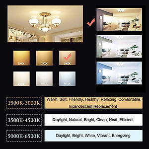 OMAYKEY 2W LED Candelabra Bulb 25W Equivalent 3000K Soft White 250LM, E12 Base LED Chandelier Light Bulbs, Vintage Edison Clear Glass CA11 Candle Flame Tip, Non-dimmable, Pack of 10