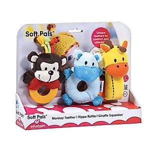 Edushape Soft Pals, 3 Piece