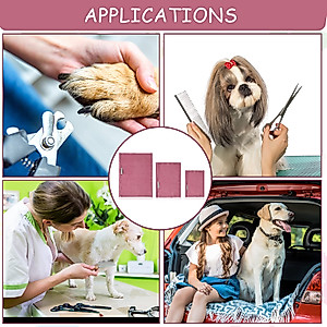 Sanwuta 3 Pcs 3 Size Dog Ear Cover Dog Calming Hoodie for Anxiety Relief, Pet Neck and Ears Warmer Dog Calming Hood for Grooming, Bath Drying and Noise Protection, Cats and Dogs Ear Protector, S/M/L