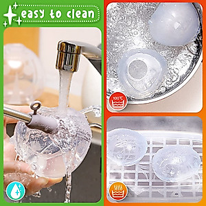 haakaa Ladybug Milk Collector Mini Version,Silicone Breast Shells,Breast Milk Collecting Shells,Nursing Cup for Breastfeeding,40ml,2PCS,More Invisible