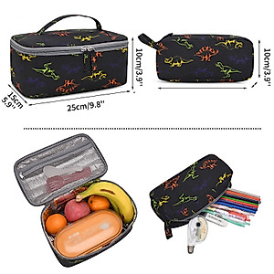 Backpack for Boys,Boys School backpack with Lunch Box Set Lightweight Kids Backpack for Boys Toddler Kindergarten Preschool Elementary with Lunch Box and Pencil Box