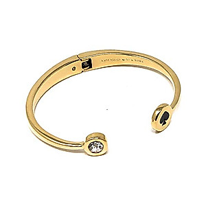 Kate Spade New York Spot The Spade Gold Tone Bangle Bracelet
