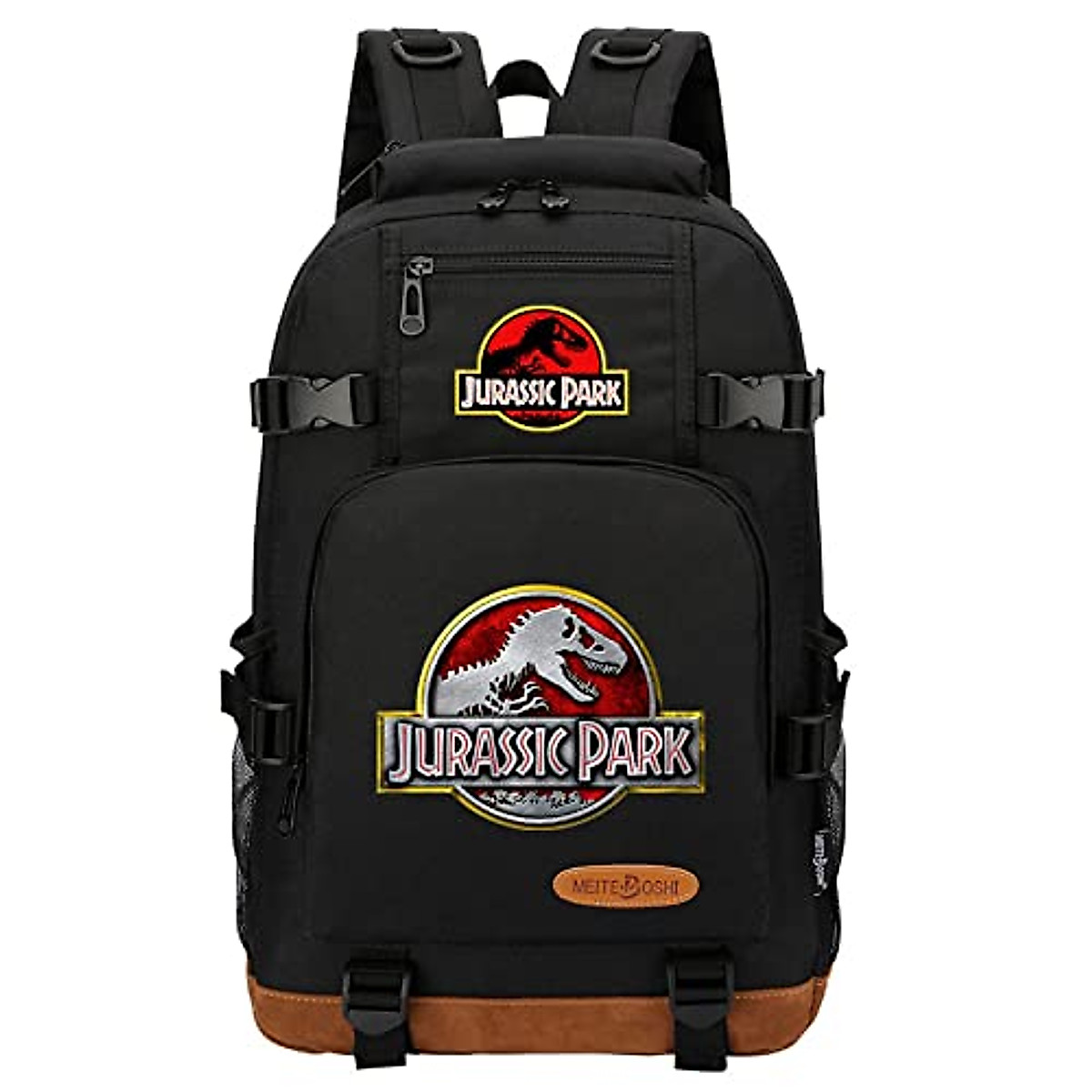 Mayooni Teen Boys Girls School Bookbag Jurassic Dinosaur Graphic Laptop Backpack Large Casual Daypacks for Travel Outdoors