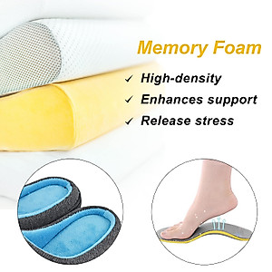 Mens Memory Foam Slippers, House Slippers for Men, Comfort House Shoes, Breathable Cotton-blend Texture Warm Soft Coral Fleece Lining Men's Slippers Indoor Outdoor