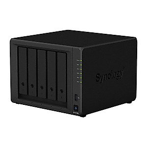 Synology DiskStation DS1520+ NAS Server for Business with Celeron CPU, 8GB DDR4 Memory, 5TB SSD Storage, DSM Operating System