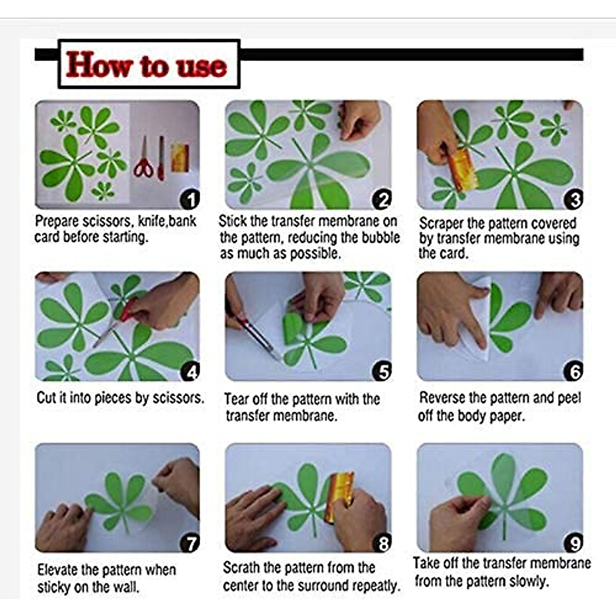 ANFRJJI Astronaut Wall Sticker - Removable PVC Vinyl Decals of Space Scooter, Telescope, Satellite and Planets - Cosmic Space Wall Decor for Kids Room, Game Room and Nursery - Galaxy Adventure Wall Art (Black-JWH214-Astronaut)