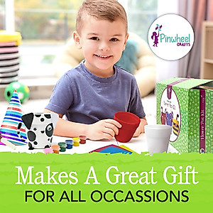 Pendant Jewelry Kit & Flower Pot Craft Kit Bundle - Fun DIY Arts and Crafts Project for Kids Ages 6 7 8 9 10 11 12 - Great Gifts for All Occasions