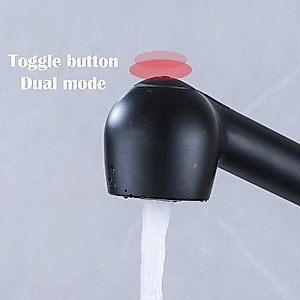 Bathtub Faucet Kitchen Mixer Sink Tap, 360 ° Spin Kitchen Mixer taps, Single Lever Pull Out Sprayer Cold and Hot Water Mixer Faucet, Kitchen Sink Taps