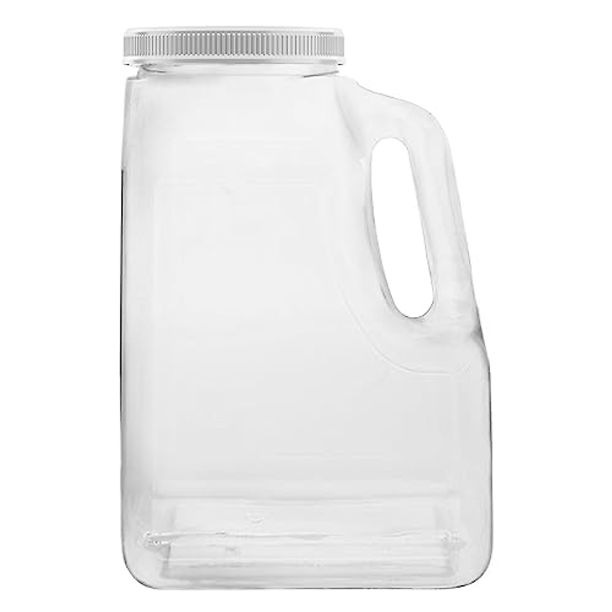 Mountain West Company Oblong Jar with Handle, 2 Pack, Plastic Storage Container, Great for Liquid, 1.25 Gallon Size