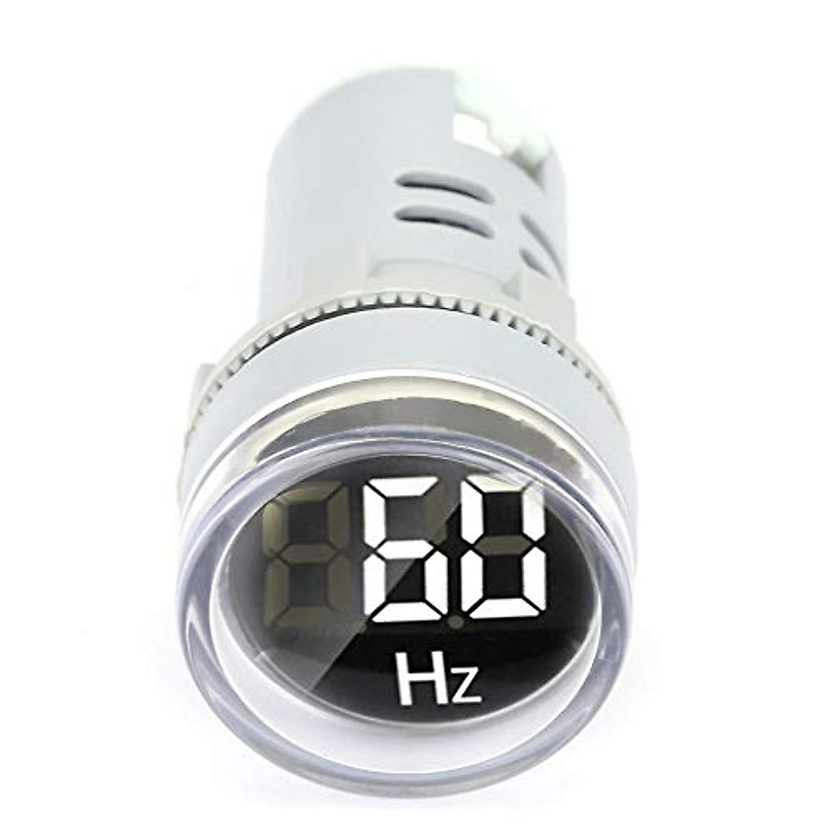 YWBL-WH AC Round Frequency Meter LED Digital Display Hz Frequency Indicator Light