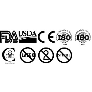 Black Advance Nitrile Industrial Powder Free Gloves, Black, 6.3 mil, Heavy Duty, 1000pcs/case, Case of 10 Boxes, 100/box by Diamond Gloves