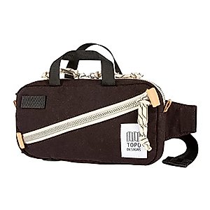 Topo Designs Mini Quick Pack - Black Canvas One Size