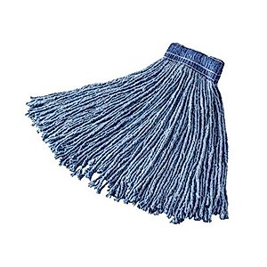 RUBBERMAID COMMERCIAL PROD. Non-Launderable Cotton/synthetic Cut-End Wet Mop Heads, Ctn/syn, 20oz, Be, 12/ct