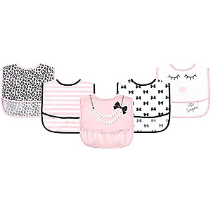 Little Treasure Unisex Baby Waterproof PEVA Bibs, Hello Gorgeous, One Size