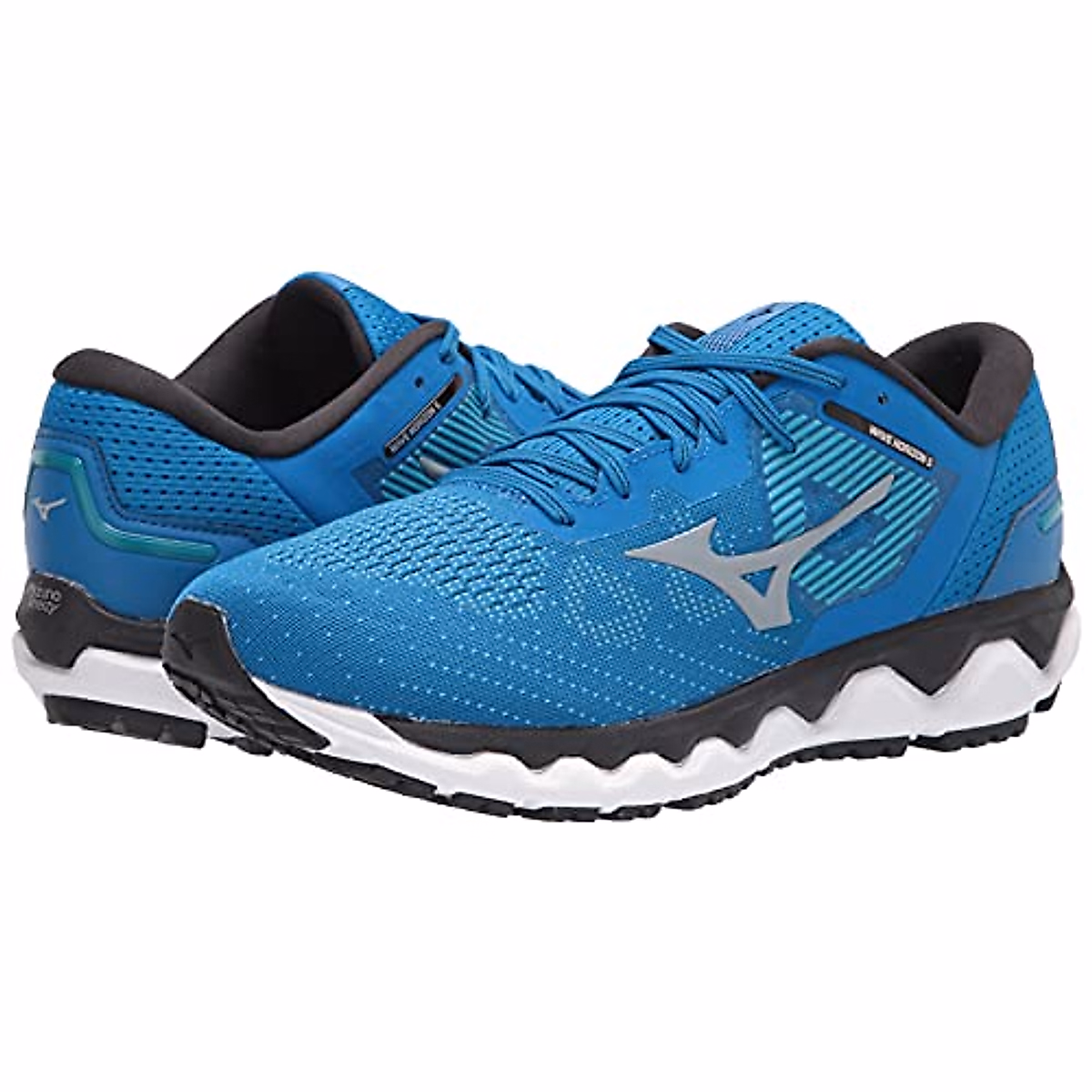 Mizuno Men's Wave Horizon 5 Running Shoe, Imperial Blue/Black, 11.5