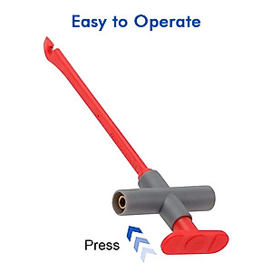 Multimeter Test Clips, Pack of 2 P5010 Puncture Probe Auto Repairing Multimeter Test Clip Car Testing Tool Wire Piercing Probe Clip Automotive Test Wire Kit for Automobile Inspection Auto Repairing