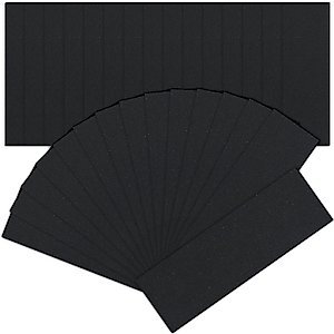 30 Pcs Fingerboard Foam Grip Tape Adhesive Foam Fingerboard Stickers Uncut Foam Tape for Fingerboard Finger Toy Skateboard, 36 x 110 mm