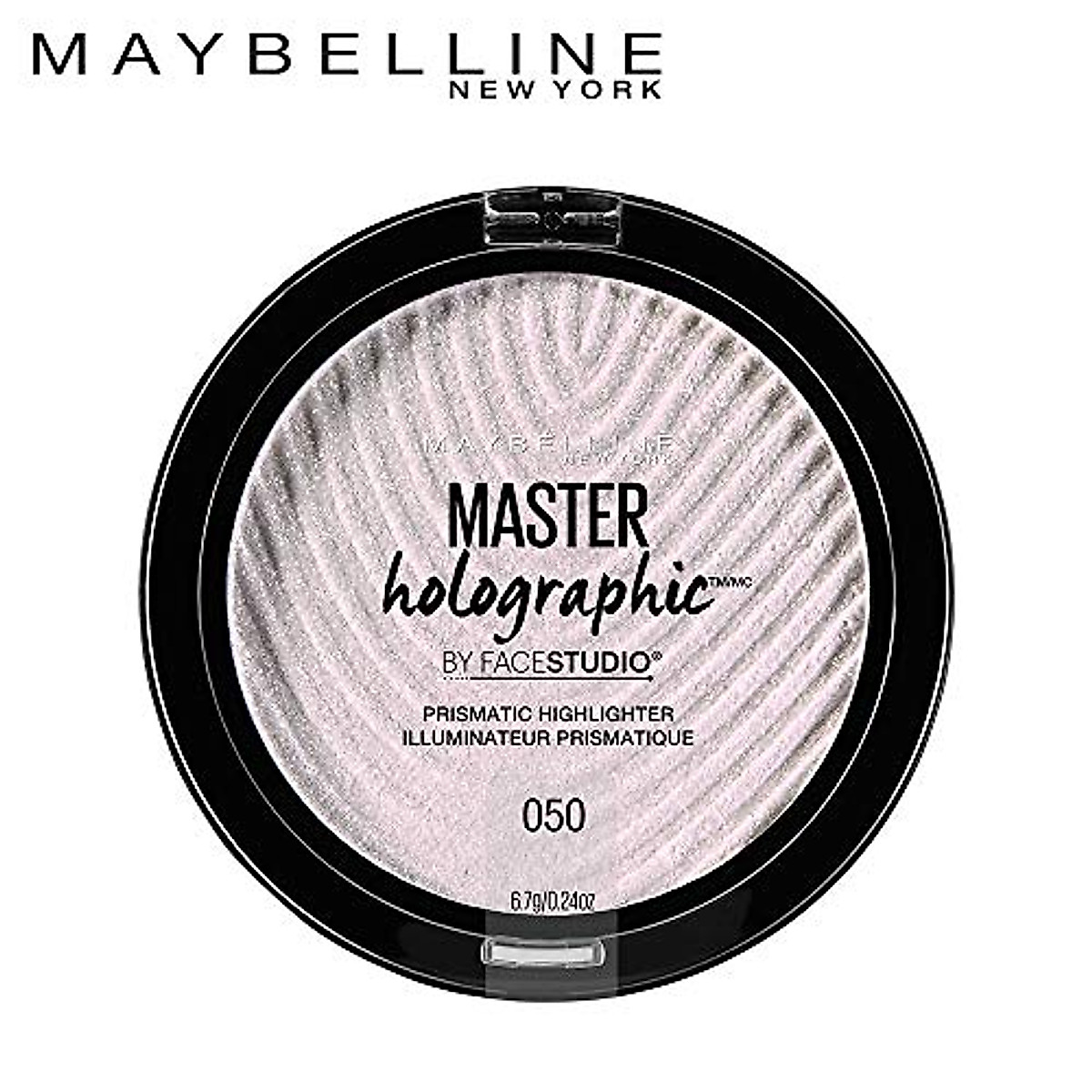 Maybelline New York Facestudio Master Holographic Prismatic Highlighter Makeup, Opal, 0.24 oz.