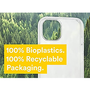 BodyGuardz Solitude Minimalist Phone Case for The iPhone 13 Mini, No-Slip Grip, Shockproof, 5G, MagSafe and Qi Charging, 8 Foot Drop Protection - Neon Pink