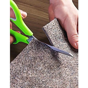 Unique Loom Uni-Luxe Dual Surface Felt and Rubber Non-Slip Rug Pad 1/4" Thick (8'x 10')