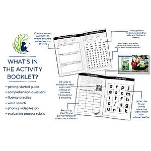 Decodable Readers: 15 Short Vowel Phonics Decodable Books for Beginning Readers Ages 4-7 Developing Decoders (Set 1)