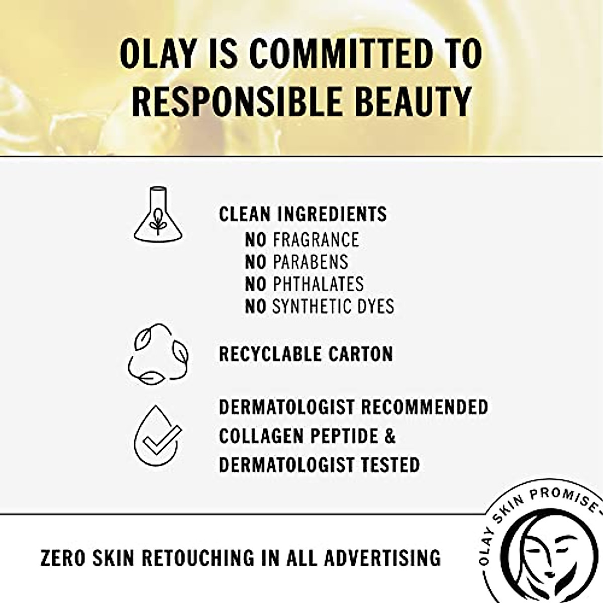 Olay Regenerist Collagen Peptide 24 Face Moisturizer Cream with Niacinamide for Firmer Skin, Anti-Wrinkle Fragrance-Free 1.7 oz, Includes Olay Whip Travel Size for Dry Skin